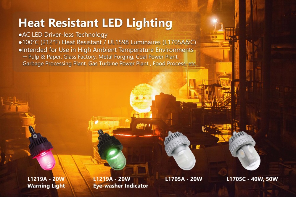 The World's First Driver-less LED Lighting with the advantage of 100°C ...