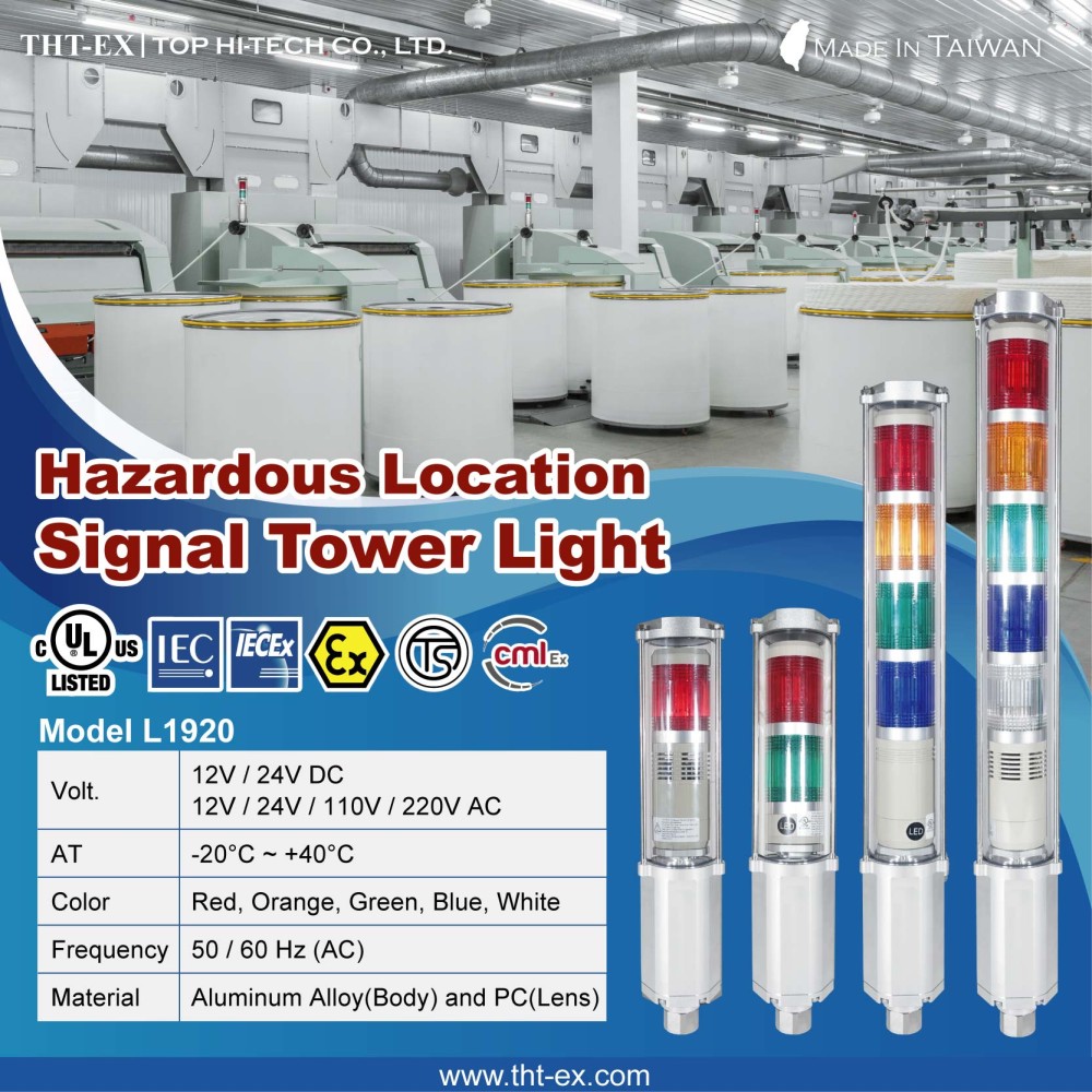 Explosion-proof Tower Light / Stack Light | News | Explosion-proof LED ...
