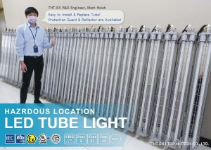 THT-EX Hazardous Location LED Tube Light for Zone 2 Area, Safe & Energy ...