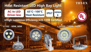 THT's world-first driver-less LED design is ideal for high-temperature ...
